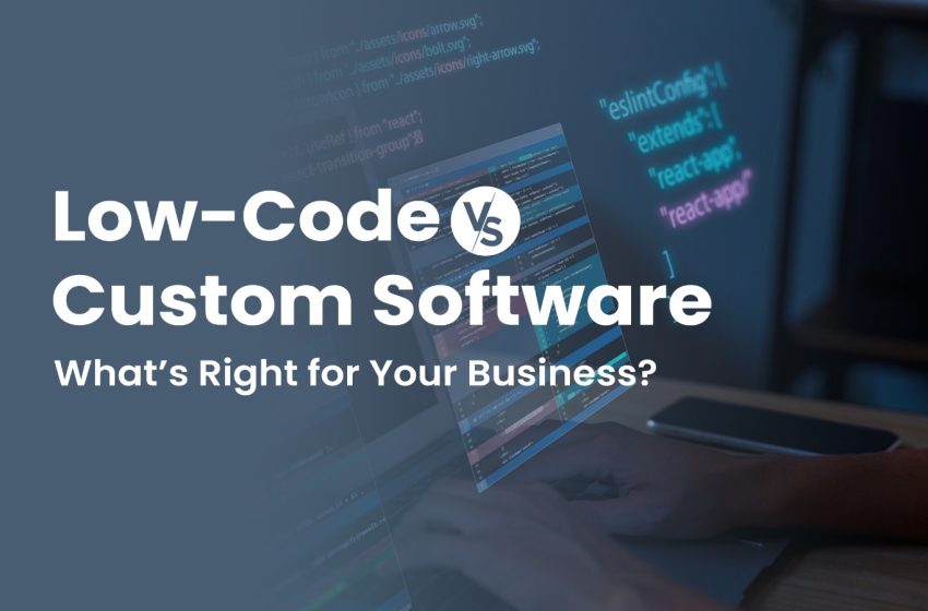 Low-Code vs. Custom Software: What’s Right for Your Business? - Dynfolics